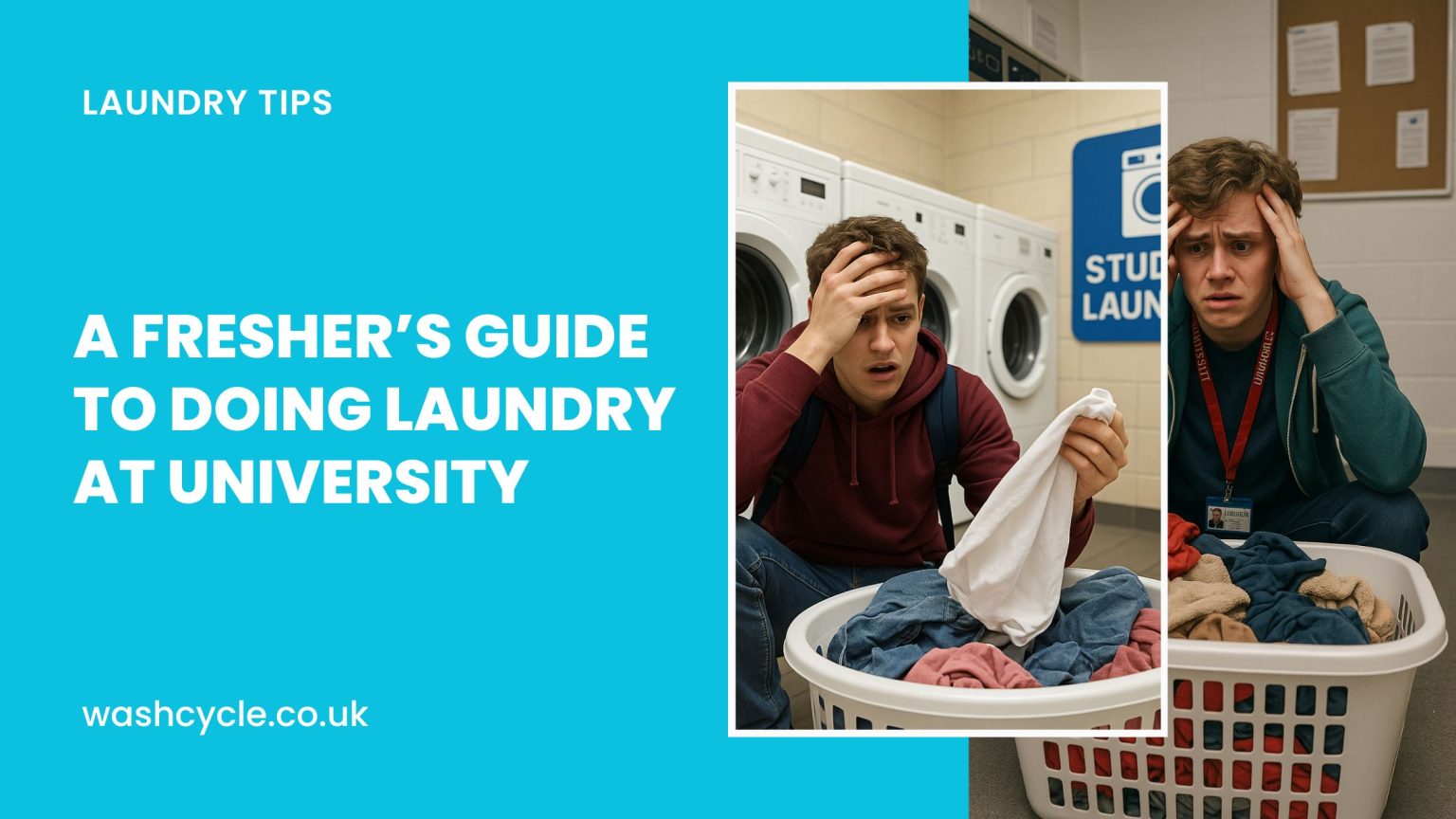 A Fresher’s Guide To Doing Laundry At University | Wash Cycle ...